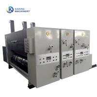 China 300pcs/Min Printing Slotting Die Cutting Machine Color Customized Auto Feeding for sale