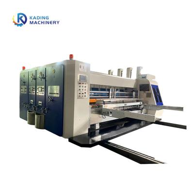 China High Speed Cardboard Printing Machine For Making Fruit Cartons for sale