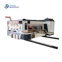 China Flexographic Printing Carton Box Printer For Cardboard Packaging Making for sale