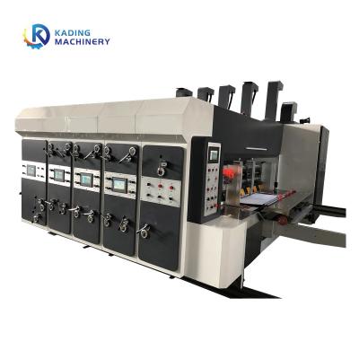 China Metal Anilox Roller Corrugated Box Printing Machine For Cardboard Carton Container for sale
