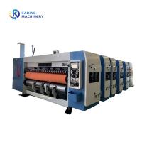 China Electric Adjustment Slotter Corrugated Box Printing Machine for packaging box for sale