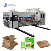 China Automatic Feeding Carton Printing Machine For Corrugated Board With 250 Pcs/Min for sale