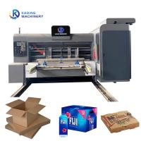China Metal Anilox Roller Corrugated Box Printing Machine For Cardboard Carton Container for sale