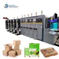 China Automatic Lead Edge Feeding Corrugated Box Printing Machine For Making Pizza Boxes for sale