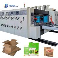 China Automatic Lead Edge Feeding Corrugated Box Printing Machine For Making Pizza Boxes for sale