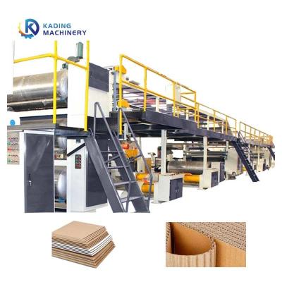 China Multiple Layers Cardboard Production Line High Speed 1800mm Paper Width for sale