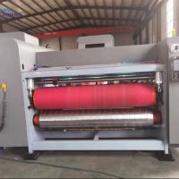 China Multi Color Flexo Printing Machine For Corrugated Carton With PLC Touch Screen for sale