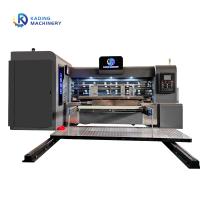 China Flexo Corrugated Box Printing Machine Of 200pcs / Min Working Speed for sale