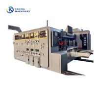 China High Accuracy Corrugated Box Printing Machine With Slotting Die Cutting for sale