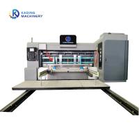 China Five Colors Corrugated Sheet Printer Carton Die Cutter With Rotary Slotting for sale