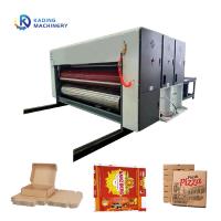China Pizza Box Making Flexo Box Machine With Slotter Die Cutter Machine for sale
