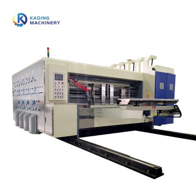 China 180pcs / Min Speed Corrugated Board Printing Machine With High Printing Accuracy for sale
