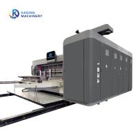 China Rotary Slotting Corrugated Box Printing Machine with Vibrating Stacking for sale
