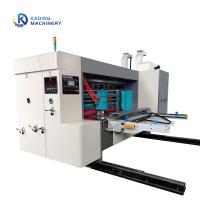 China Pizza Box Making Flexo Box Machine With Slotter Die Cutter Machine for sale