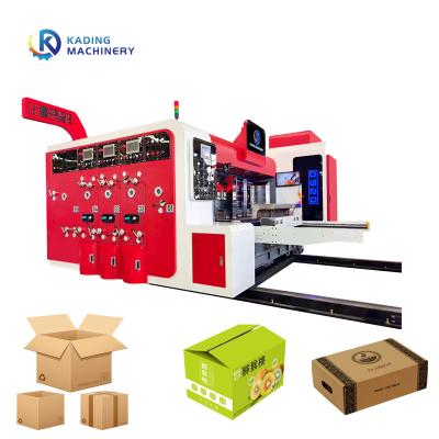 China Vacuum Transfer Water Ink Flexo Printing Machine For Corrugated Carton for sale