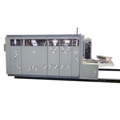 China Fully Automatic Corrugated Sheet Printing Machine With Die Cutting Slotter Blade for sale