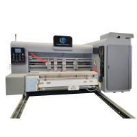 China High Printing Accuracy Corrugated Box Printing Machine With 200pcs/min Working Speed for sale