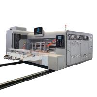 China Rotary Slotting Corrugated Box Printing Machine with Vibrating Stacking for sale