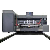 China Multi Colours Carton Box Printing Machine Rotary Die Cutting For Making Pizza Box for sale