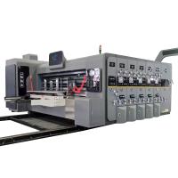 China 3 5 7 Layers Corrugated Board Corrugated Box Printing Machine With Slotter Attachment for sale