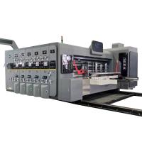China Flexographic Printing Corrugated Box Printing Machine Of 4 Colors Printer for sale