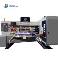 China Multi Colors Corrugated Box Printing Machine 150pcs Min Working Speed for sale