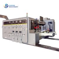 China Multi Colors Corrugated Box Printing Machine 150pcs Min Working Speed for sale
