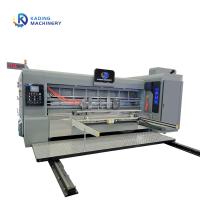 China Multi Colours Carton Box Printing Machine Rotary Die Cutting For Making Pizza Box for sale