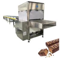 China Industrial Chocolate Enrobing Machine With Wide 900MM Belt For Confectionery And Bakery Industry for sale