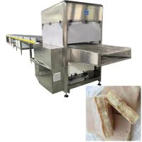 China Chocolate Enrobing System With 18M Cooling Tunnel PLC Control 1-4 MM Coating for sale