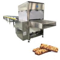 China 900MM Chocolate Enrober Protein Bar Enrobing Line for sale