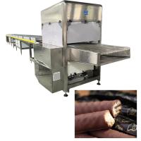 China Chocolate Enrobing System With 18M Cooling Tunnel PLC Control 1-4 MM Coating for sale