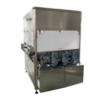 China Stainless Steel Chocolate Enrobing Machine With Automatic Operation And PLC Control for sale