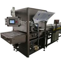 China Stainless Steel Chocolate Enrobing Machine Automatic For Food / Beverage Industry 380V/415V for sale
