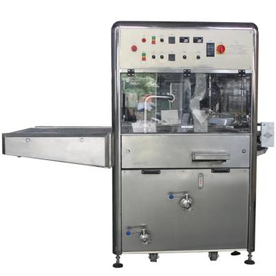 China Chocolate Enrobing System With 18M Cooling Tunnel PLC Control 1-4 MM Coating for sale