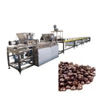 China Pneumatic Depositor 100kg/H Chocolate Chip Making Machine for sale