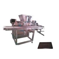 China Servo Motor Depositor 200kg/H Chocolate Moulding Machine for sale