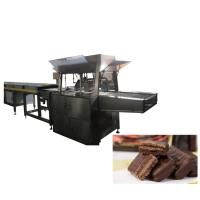 China Automatic 600mm 300kg/H Chocolate Enrobing Machine for sale
