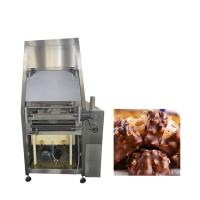 China 400mm 200kg/H Protein Chocolate Enrobing Machine for sale