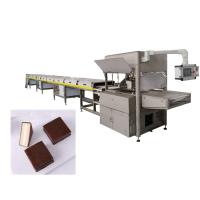 China 500 Kg/H Pure Chocolate Enrobing Equipment With Two Pumps 1200mm Width for sale