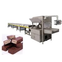China 1200mm Width Pure Chocolate Enrober With Two Pumps And Cooling Tunnel for sale