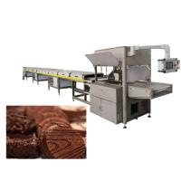 China 304 Stainless Steel Chocolate Coating Machine PLC Controlled For Confectionery Bakery Biscuit Wafer for sale