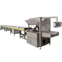 China Stainless Steel Chocolate Enrobing Machine Automatic For Food / Beverage Industry 380V/415V for sale