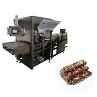 China 3 Temperature Zones Chocolate Enrobing Line For Pure Chocolate for sale
