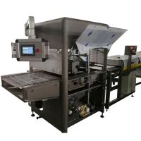 China 400kg/H 3 Temperature Zones Chocolate Coating Line For Pure Chocolate for sale