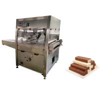 China 900mm Width Pure Chocolate Enrober With Tube Type Exchanger for sale