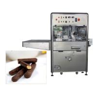 China PLC Control Pure Chocolate Enrobing Machine With Tube Type Exchanger for sale