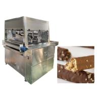 China Two Pumps Pure Chocolate Enrober 1200mm Width 500kg/Hour for sale