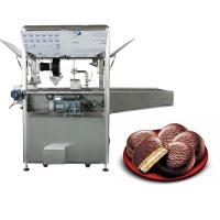 China Food Grade 304SS Chocolate Enrobers With Level Sensors And Cooling Tunnel for sale