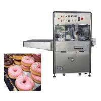 China Donut Coating 1200mm Chocolate Enrobing Equipment for sale